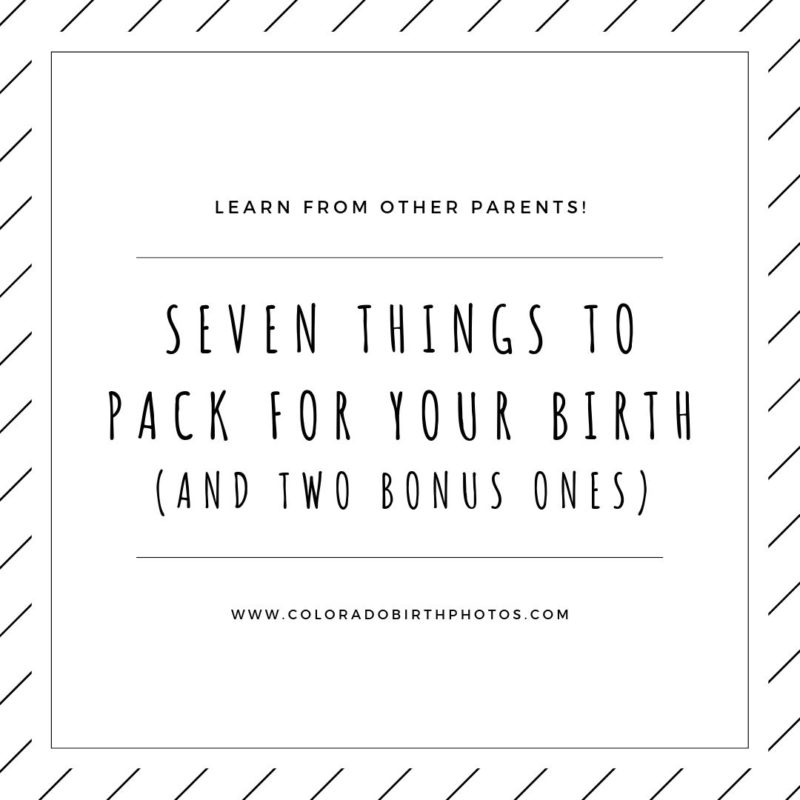 Blog - Colorado Birth, Maternity, & Newborn Photography